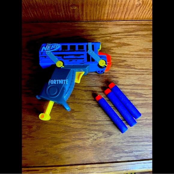 Nerf | Toys | Nerf Fortnite Battle Bus Dart Gun | Poshmark